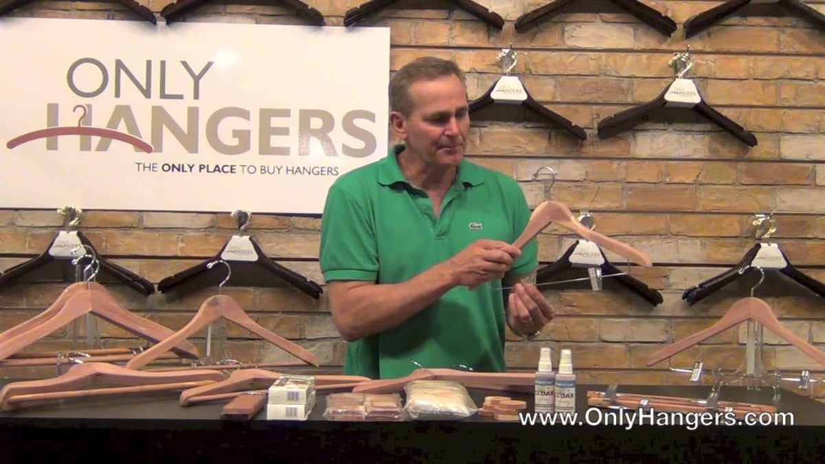 Cedar Clothes Hangers Review by Only Hangers by Only Hangers (7 years ...