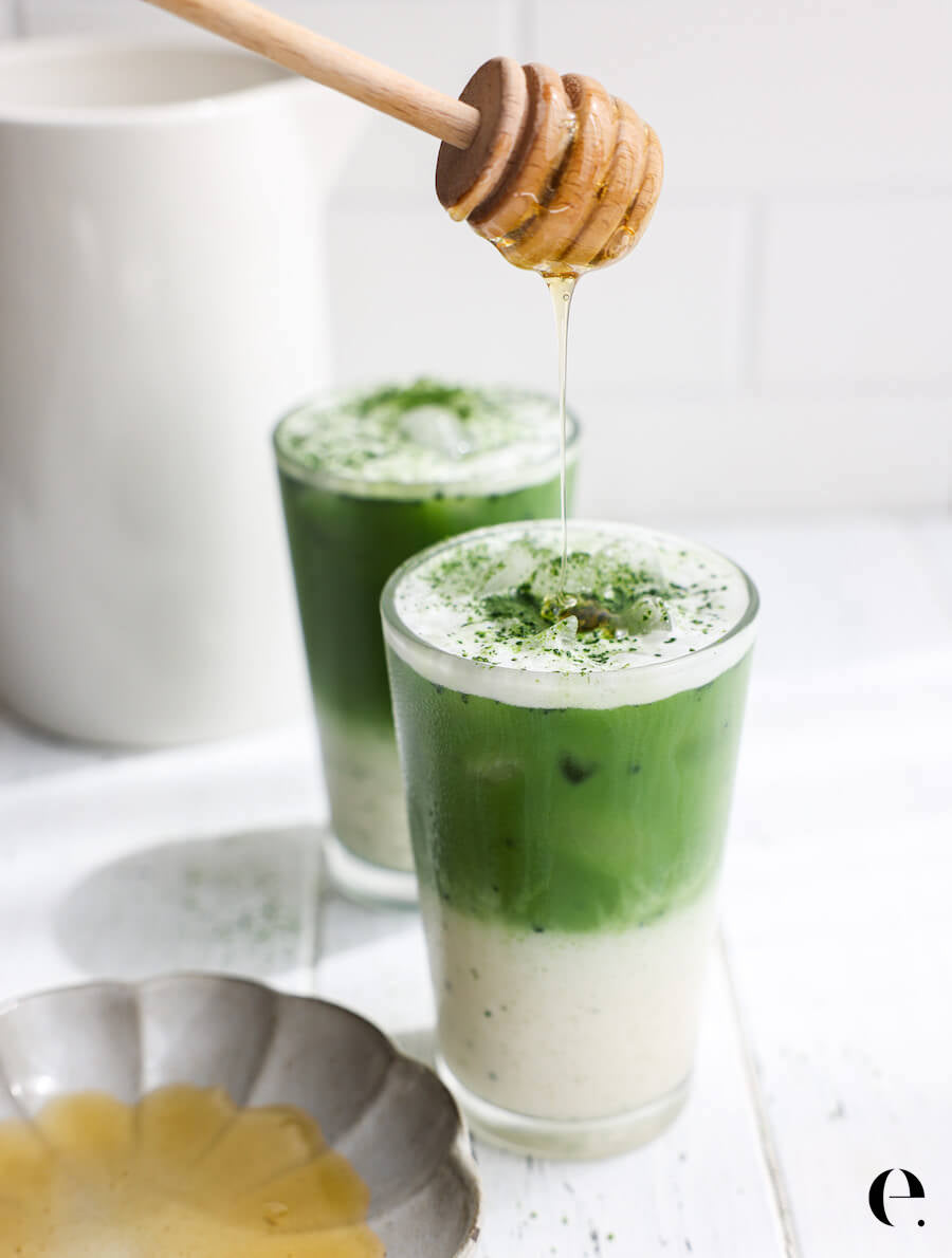 Iced Oat Milk Matcha Latte – Best Pixel Design