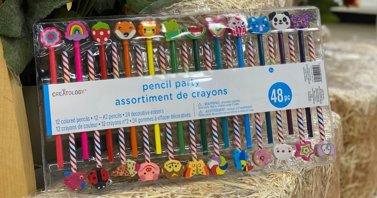 Creatology Pencil Party 48-Piece Set Only $3.99 on Michaels.com | Easy ...