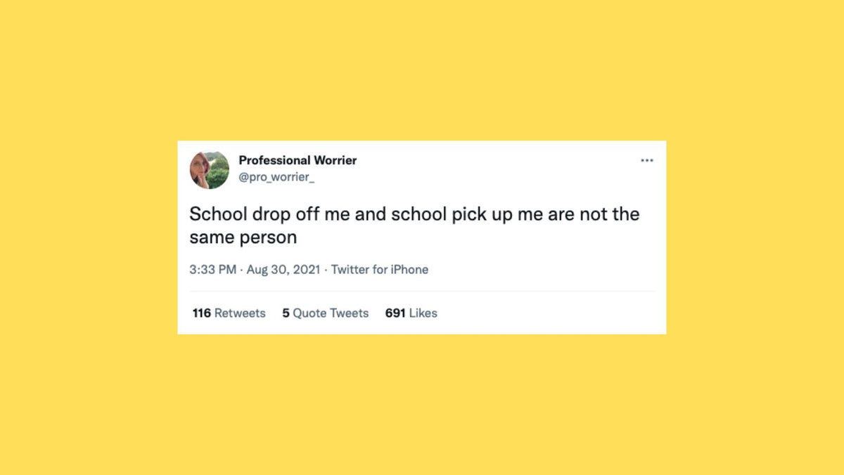 Too-Real Tweets From Parents About The School Drop-Off – Best Pixel Design