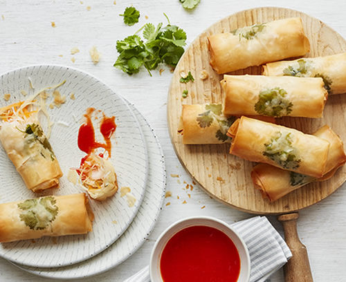 AskTheChef recipe Avocado wasabi spring rolls – Best Pixel Design